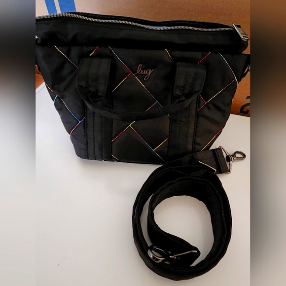 lug | Bags | Lug Mini Dory Blackrainbow Stitch | Poshmark